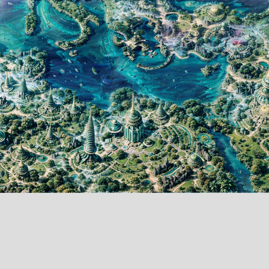 GigaPixelWorlds - Prehistoric Tech Jungle (Middle East)